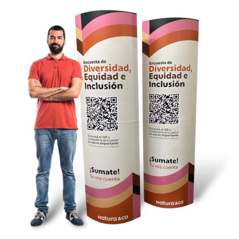 Totem Publicitario Ovalado » RotulArte